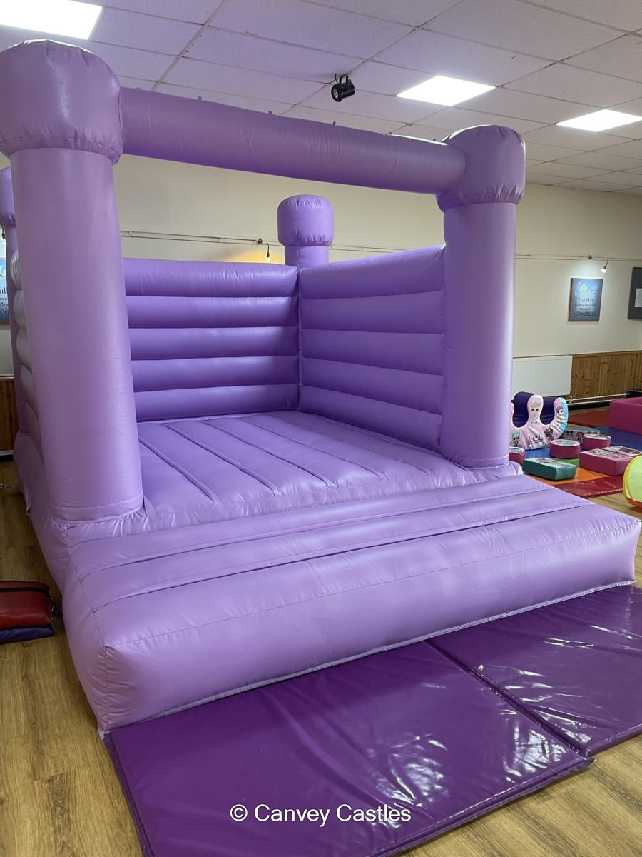 10ft x 13ft Purple Pastel Bouncy Castle - Bouncy Castle Hire in Essex ...