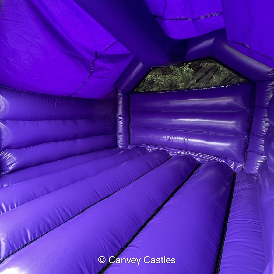 12ft x 15ft Purple Wrestling Bouncy Castle - Bouncy Castle Hire in ...