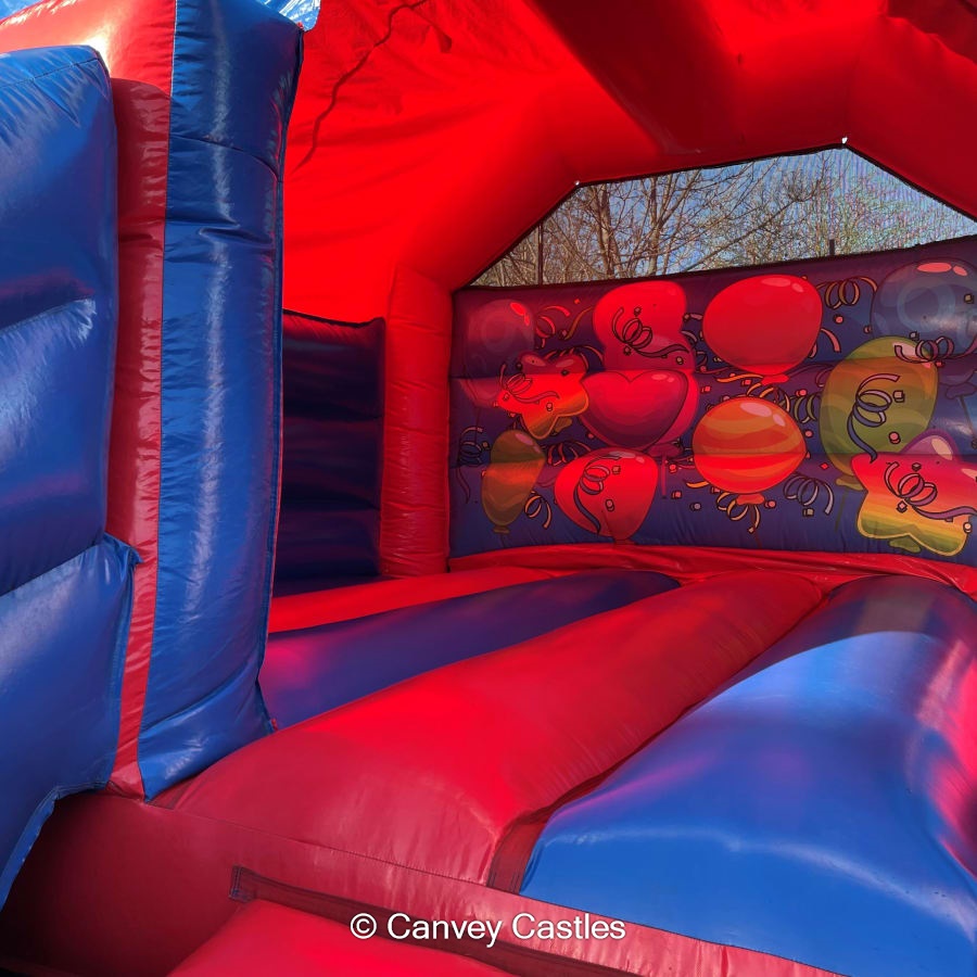 12ft x 17ft Blue and Red Mickey Mouse ClubHouse Slide Combo Bouncy ...