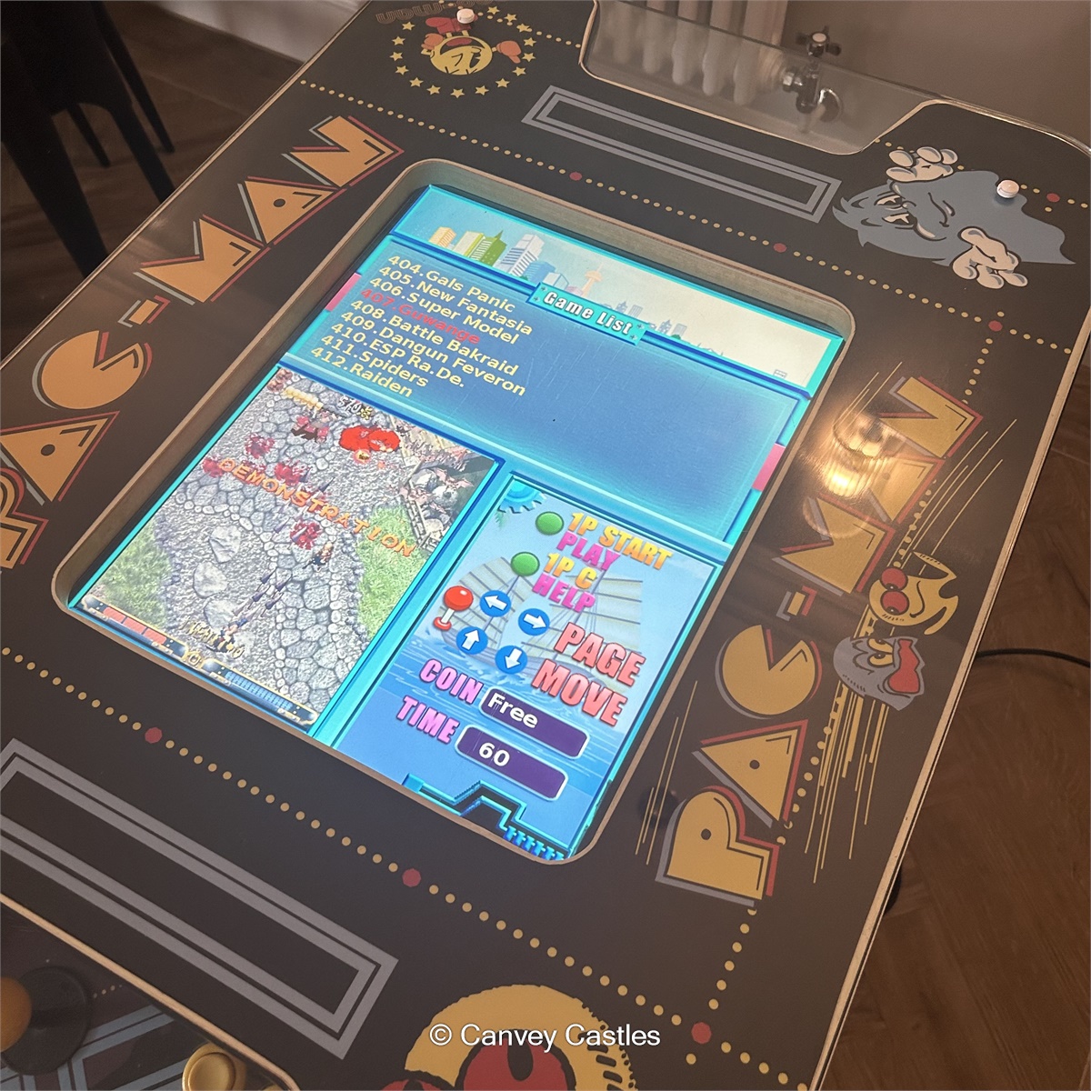 412 Game Arcade Cocktail Table (2 Player) - Bouncy Castle Hire in Essex ...