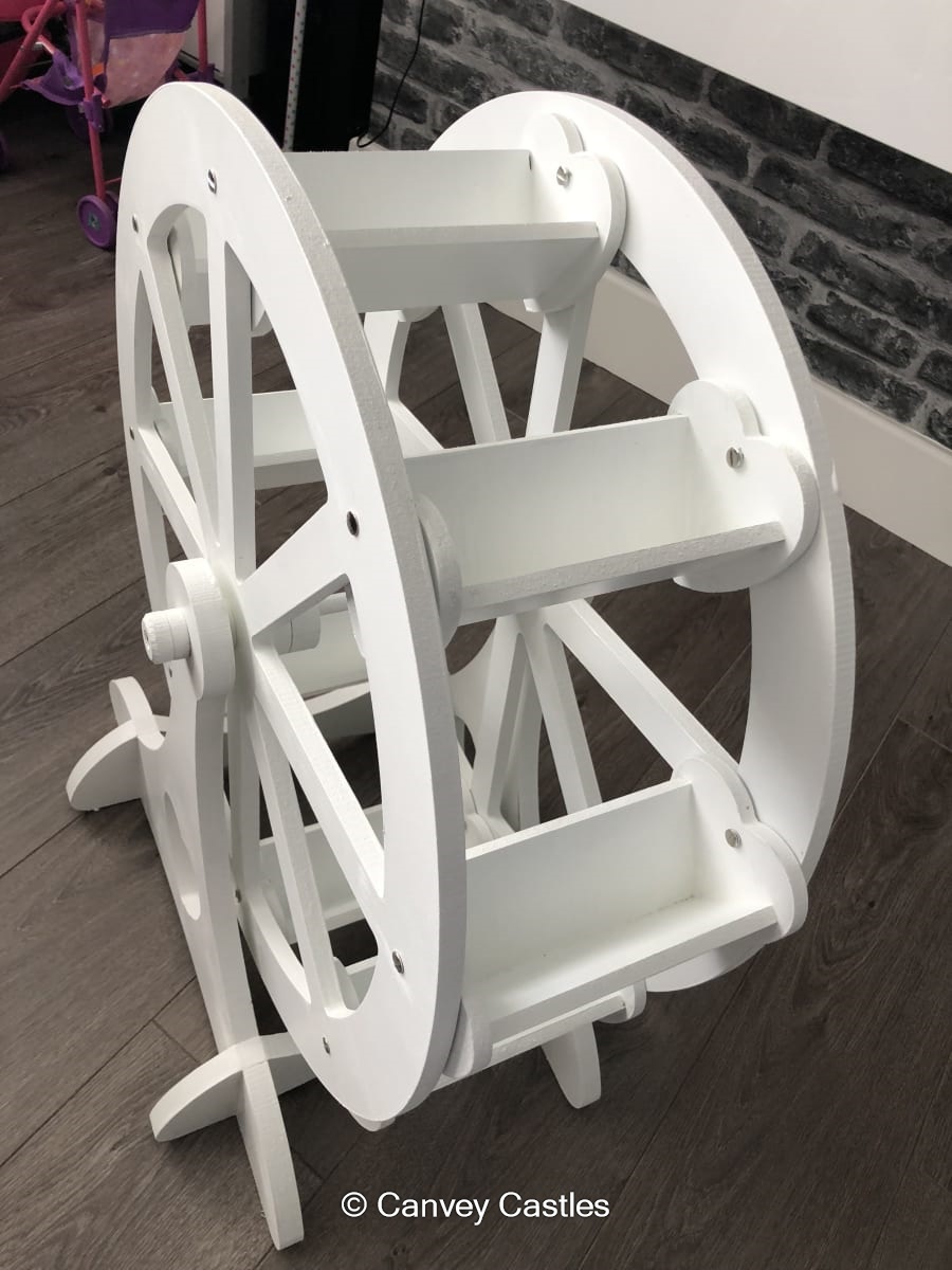 8 Pocket White Hearts Sweet Ferris Wheel - Bouncy Castle Hire in Essex ...