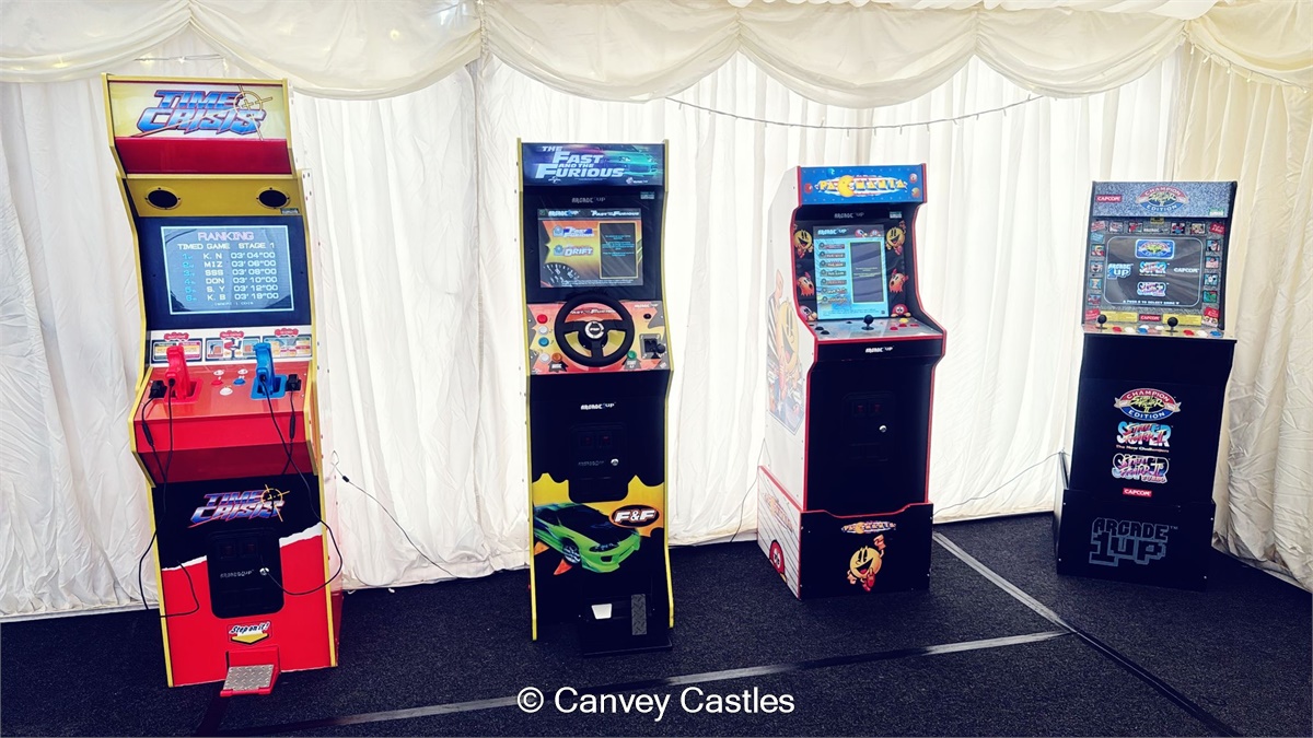 Arcade Machine Package 2 - Bouncy Castle Hire in Essex | Canvey Castles