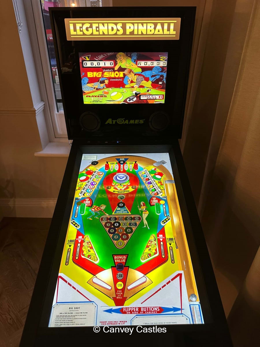 AtGames Legends virtual pinball machine - Bouncy Castle Hire in Essex ...