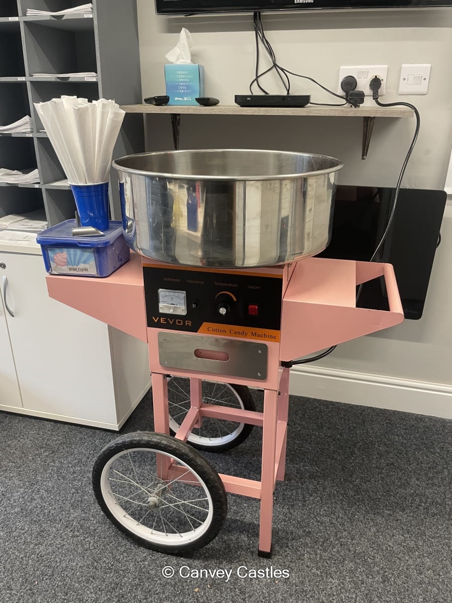 Candy Floss Machine Package Two (Self Service) - Bouncy Castle Hire in ...