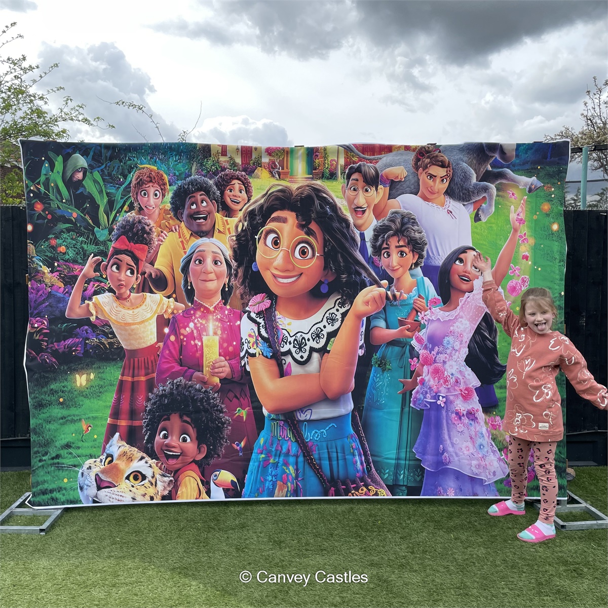 Encanto Backdrop - Bouncy Castle Hire in Essex | Canvey Castles