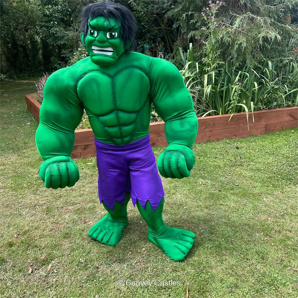 Hulk Mascot Costume - Bouncy Castle Hire in Essex | Canvey Castles