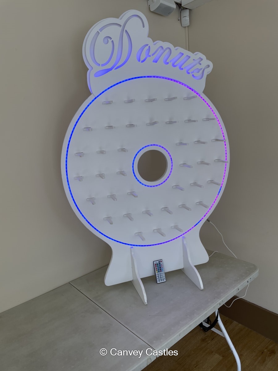 LED Donut Style Wall - Bouncy Castle Hire in Essex | Canvey Castles