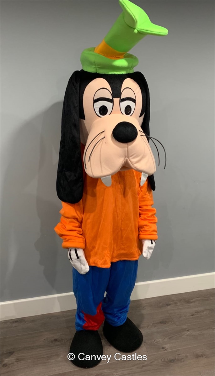 Goofy Mascot costume - Bouncy Castle Hire in Essex | Canvey Castles