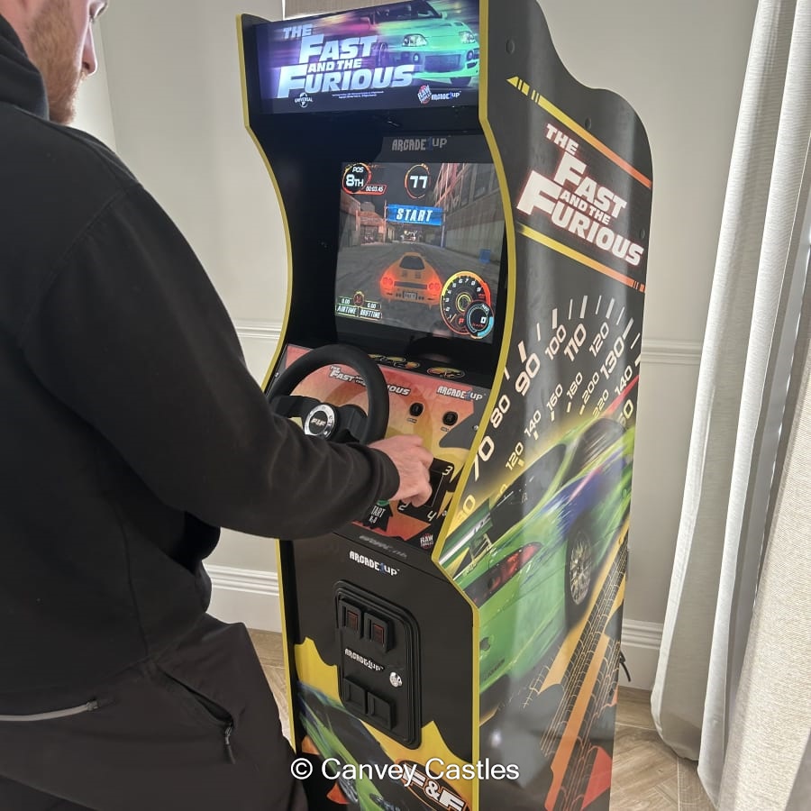 The Fast & The Furious Arcade Machine - Bouncy Castle Hire in Essex