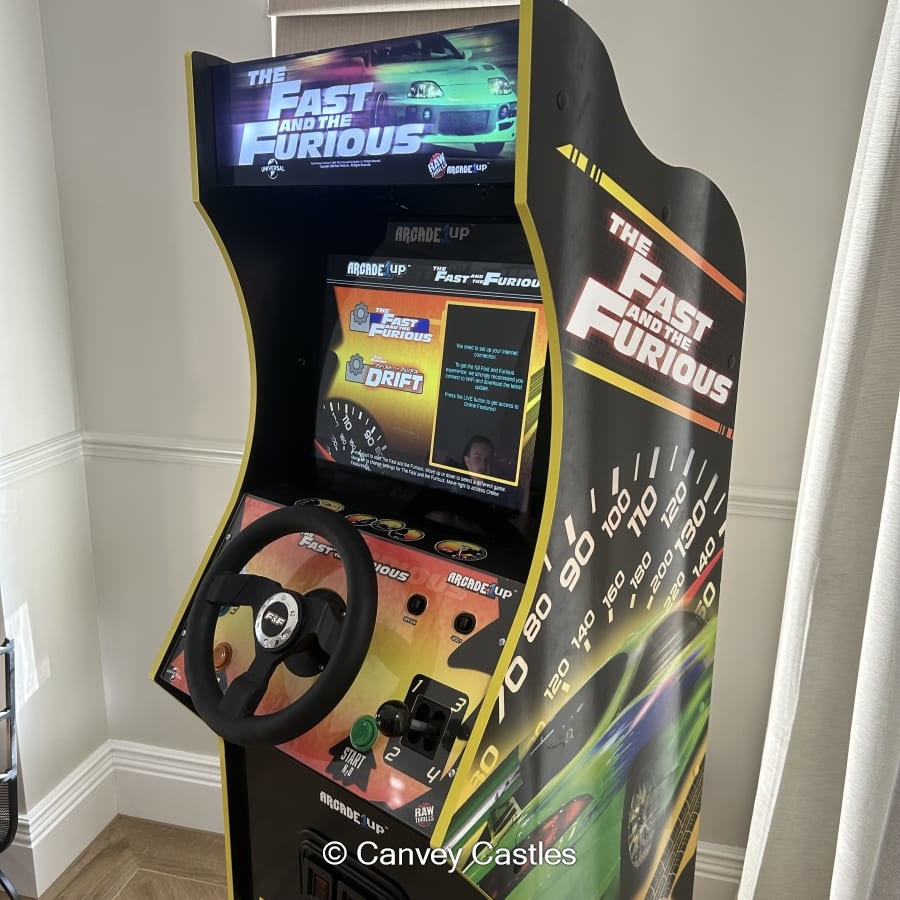 The Fast & The Furious Arcade Machine - Bouncy Castle Hire in Essex