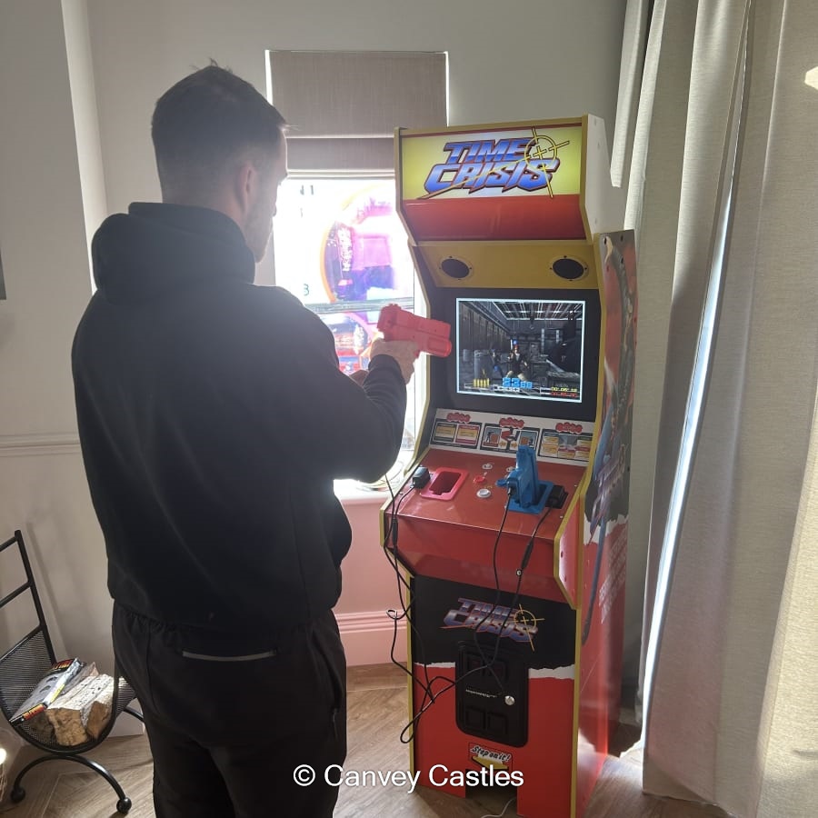 Time Crisis Arcade Machine (2 Player) - Bouncy Castle Hire in Essex